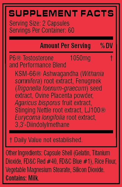 Cellucor P6 Original 120 Capsules